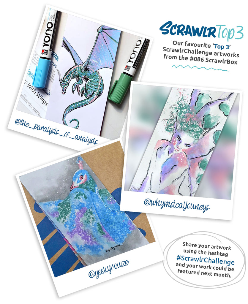 #086 ScrawlrBox Top 3 Scrawlrs