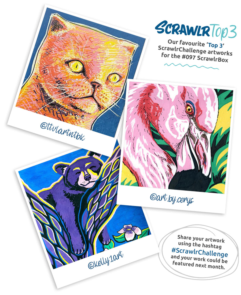 #097 ScrawlrBox Top 3 Scrawlrs