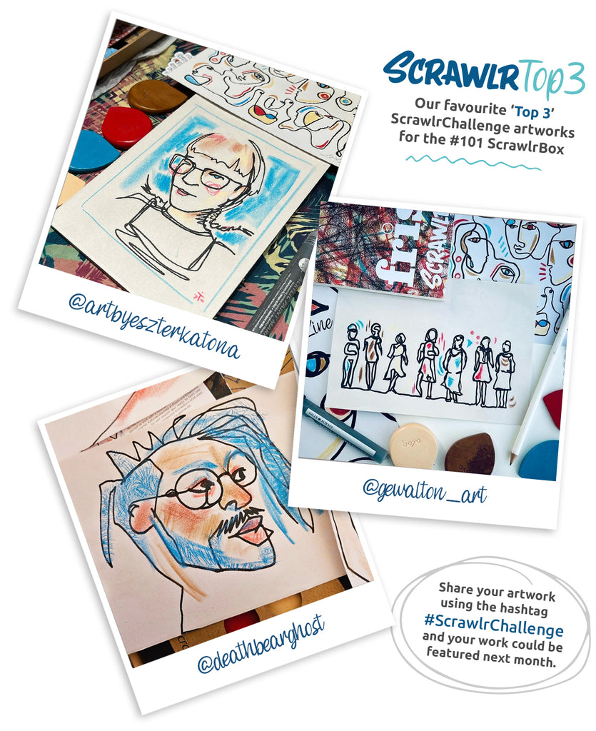 #101 ScrawlrBox Top 3 Scrawlrs