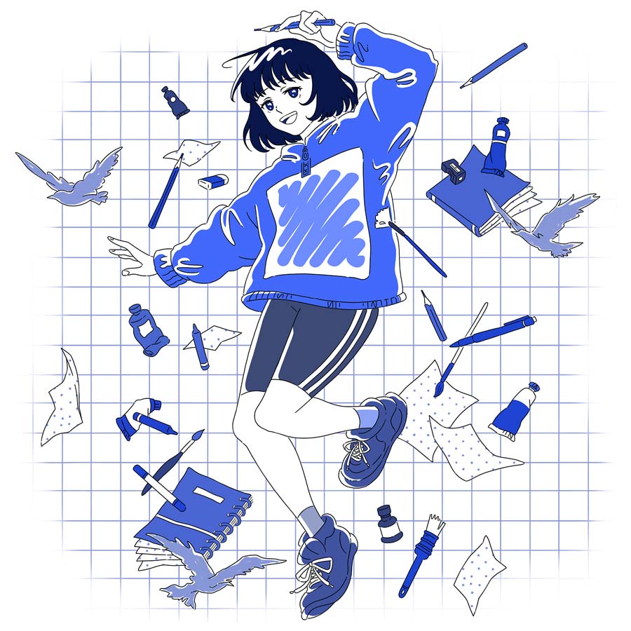 Blue Wings by Jordan Reed – ScrawlrBox
