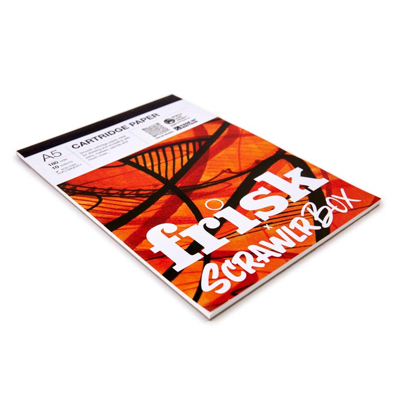 FRISK Cartridge Paper A5 Sketch Pad – ScrawlrBox